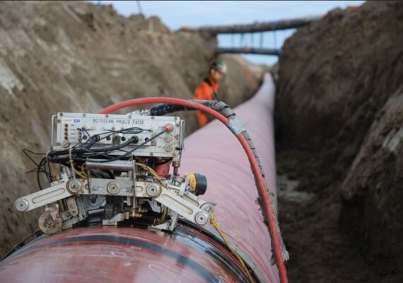 AUT Pipeline Inspection | High-Speed Girth Weld Testing